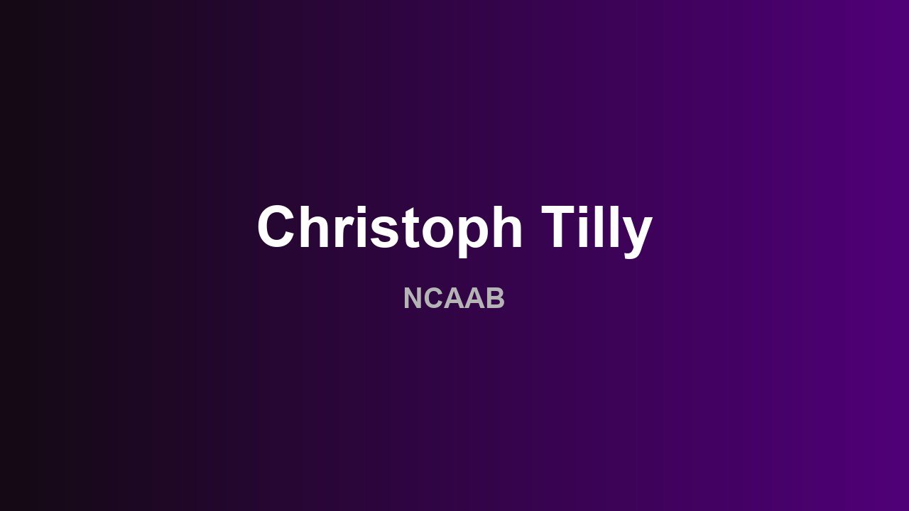 Christoph Tilly Props Today vs TCU: Points and Rebounds Analysis – the ...